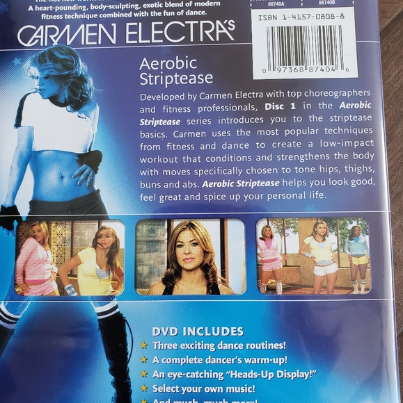 Carmen Electra | Media | Carmen Electra Aerobic Strip Tease Dvd | Poshmark